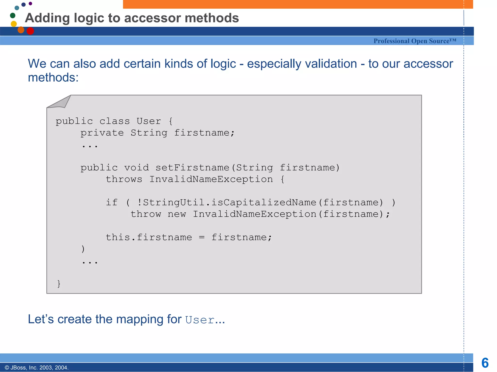 03 Object Relational Mapping Ppt 9332