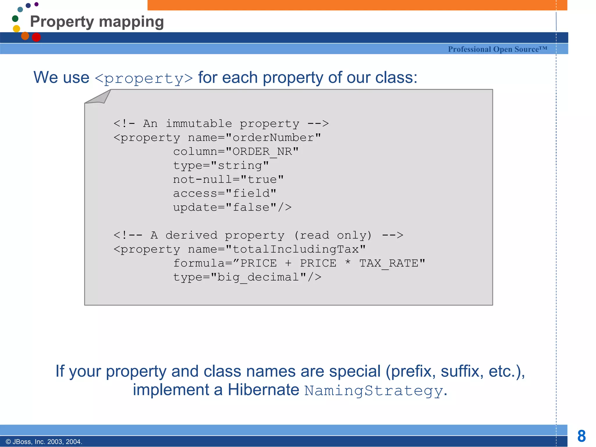 03 Object Relational Mapping Ppt