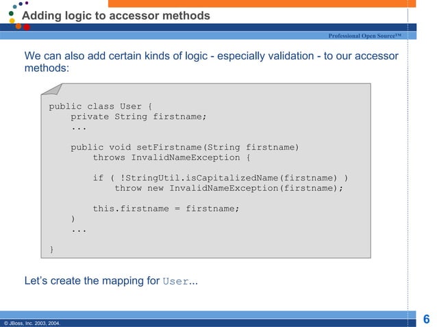 03 Object Relational Mapping Ppt