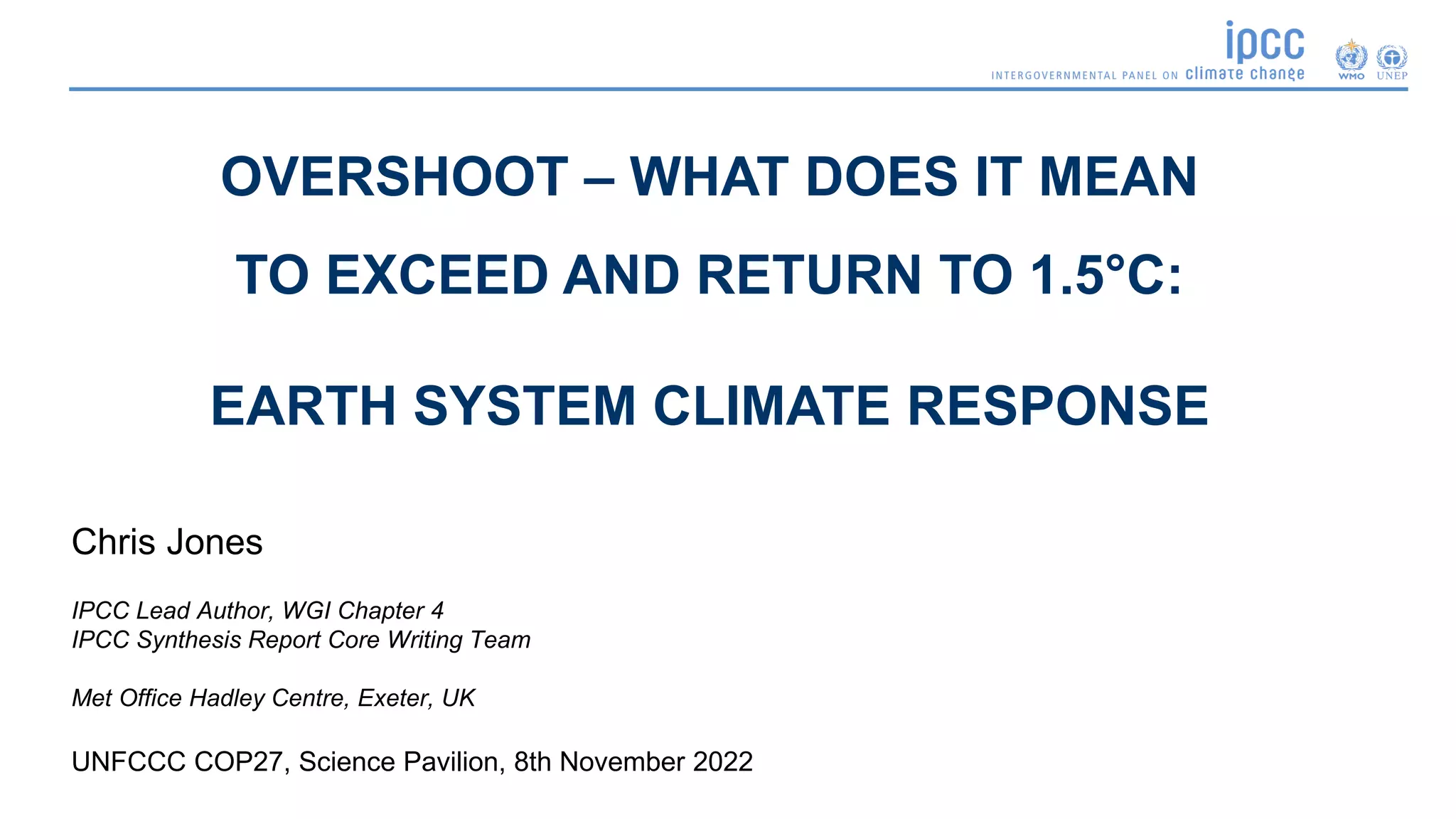 Earth System Climate Response | PDF