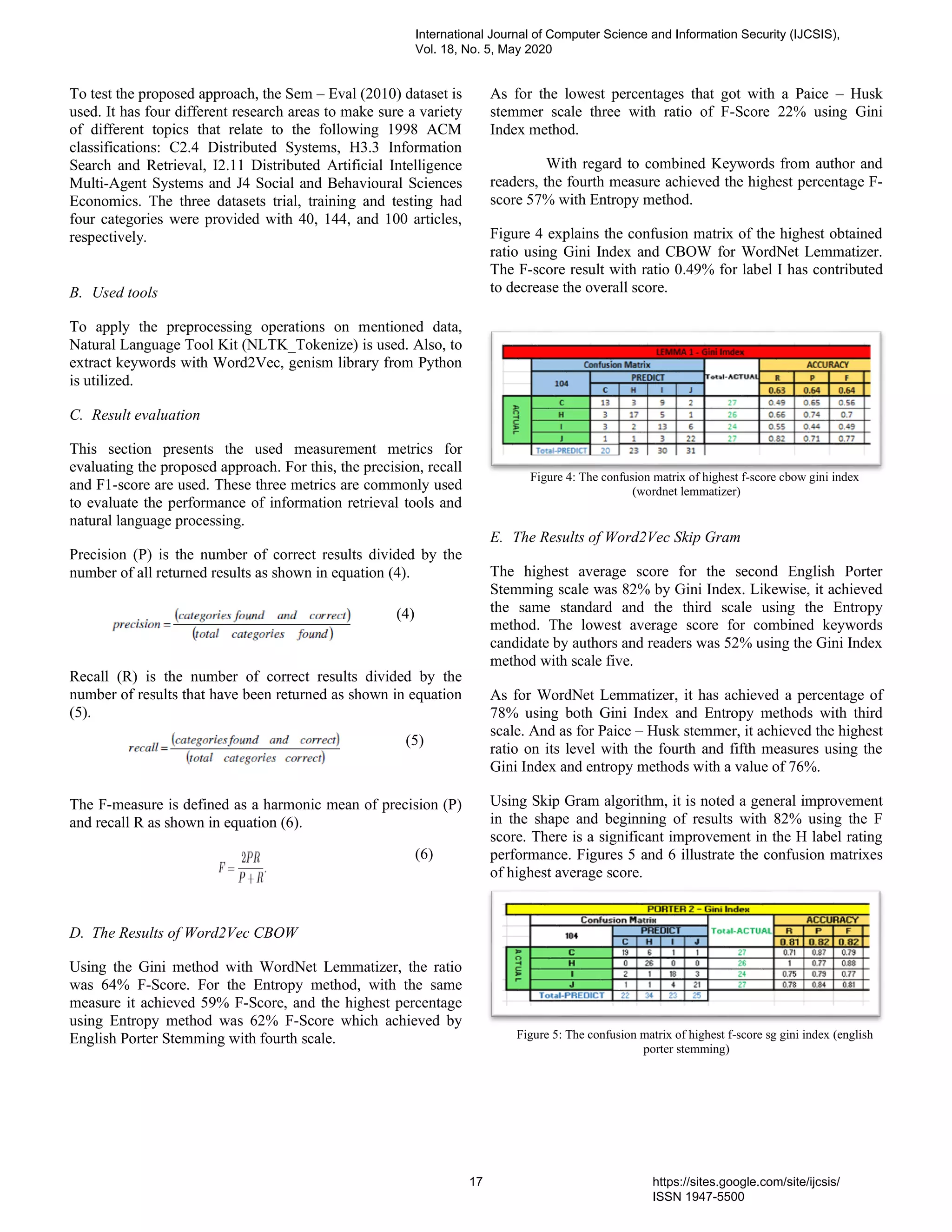 An Investigation Of Keywords Extraction From Textual Documents Using Word2vec And Decision Tree