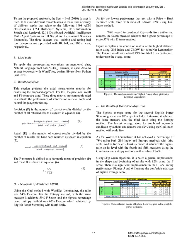 An Investigation of Keywords Extraction from Textual Documents using ...