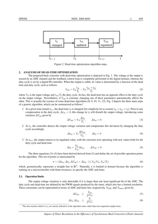 On the Impact of Timer Resolution in the Efficiency Optimization of Synchronous Buck Converters ...