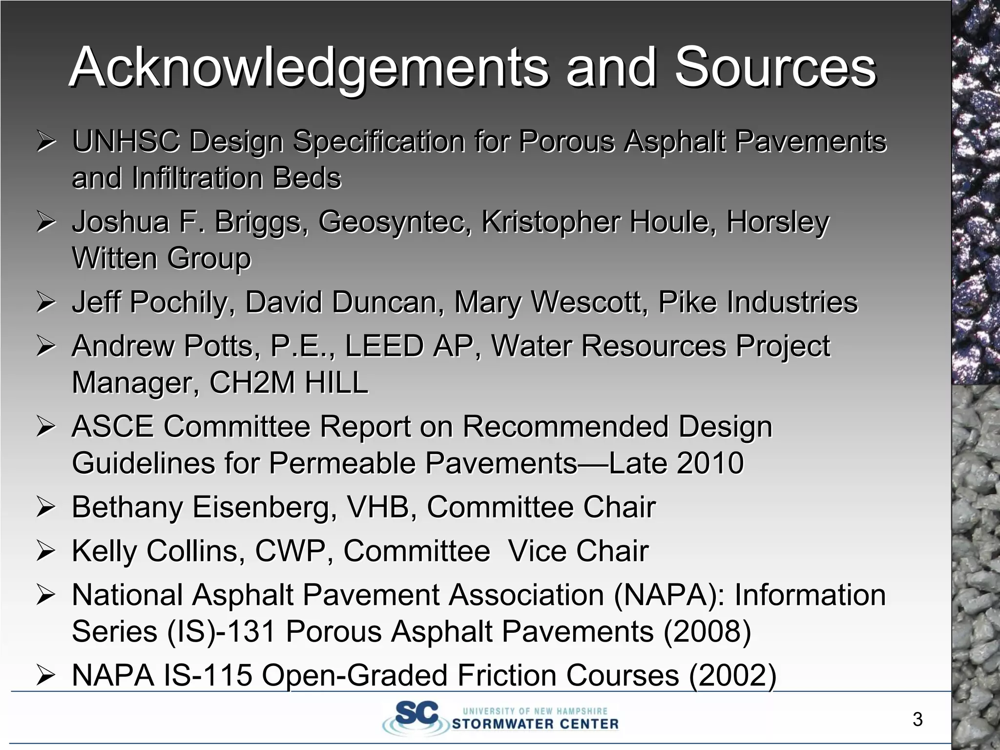 Porous Pavement in Cold Climates Part 1 | PDF