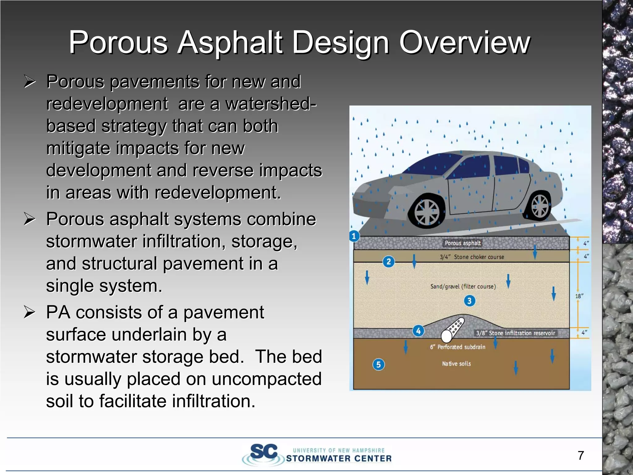 Porous Pavement in Cold Climates Part 1 | PDF