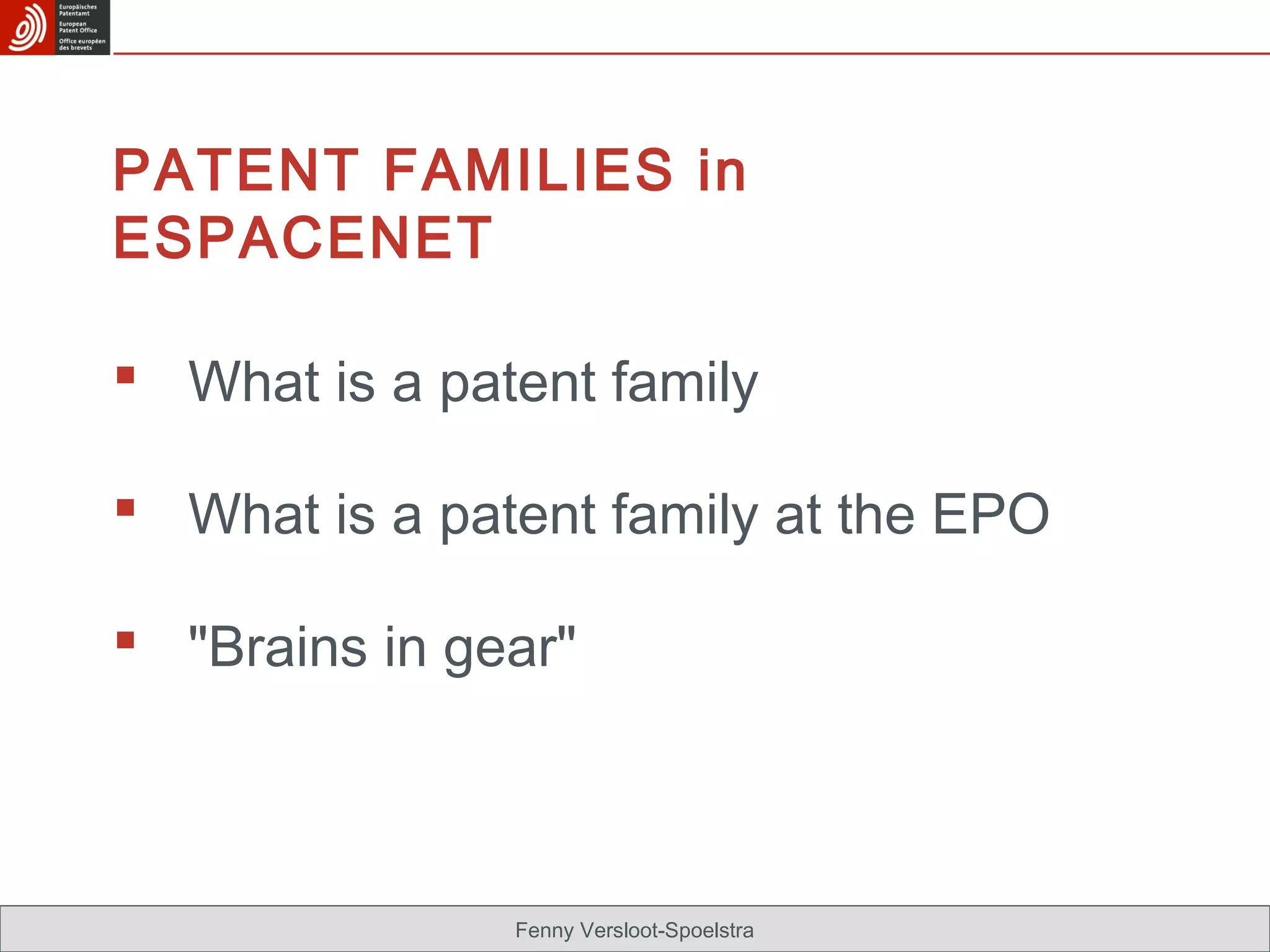 03 patent families latipat the powerpoint | PPT