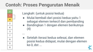 Algoritma dan Struktur Data - Selection Sort | PDF