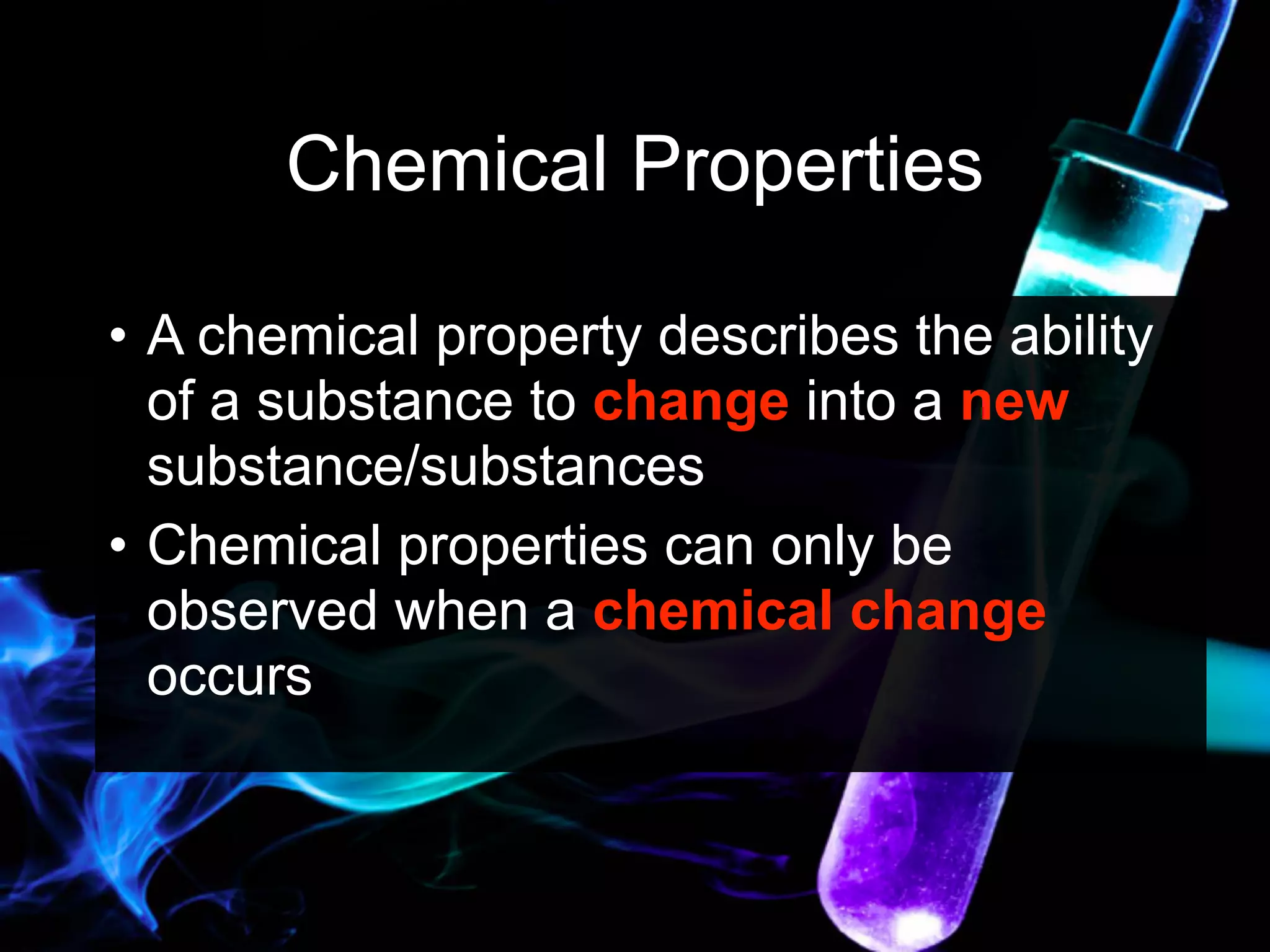Physical and Chemical Properties | KEY