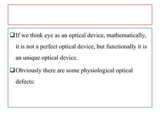 03 physiological optical defects | PPTX