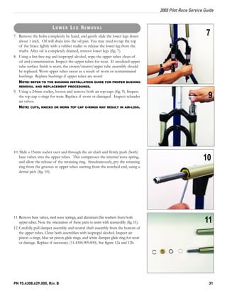 03 pilotraceserviceguide | PDF | Sports Equipment | Sports