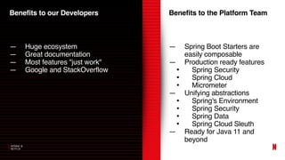 Taylor Wicksell and Tom Gianos at SpringOne Platform 2019 | PPT