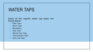 03 plumbing fixtures | PPTX