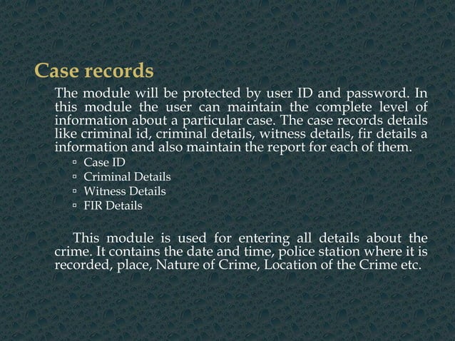 03 police administrative system @ egsp 12.07.2013 | Databases ...