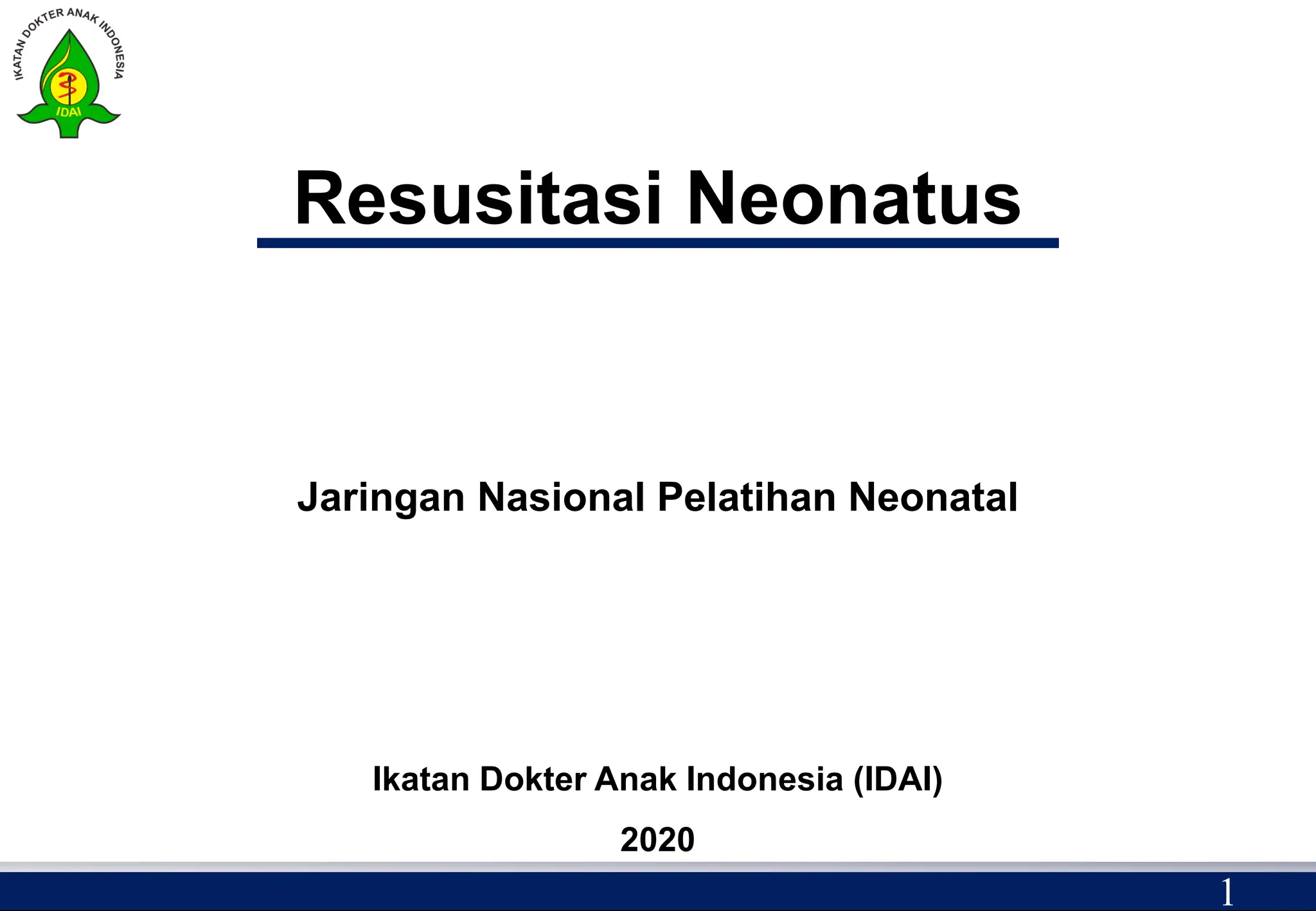 PONEK RESUSITASI NEONATUS | PDF