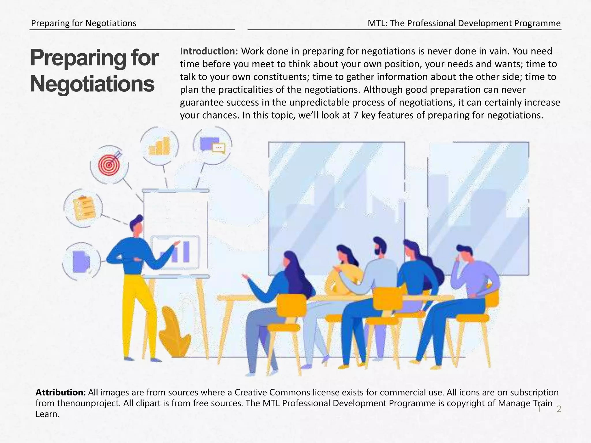 Preparing for Negotiations | PPTX