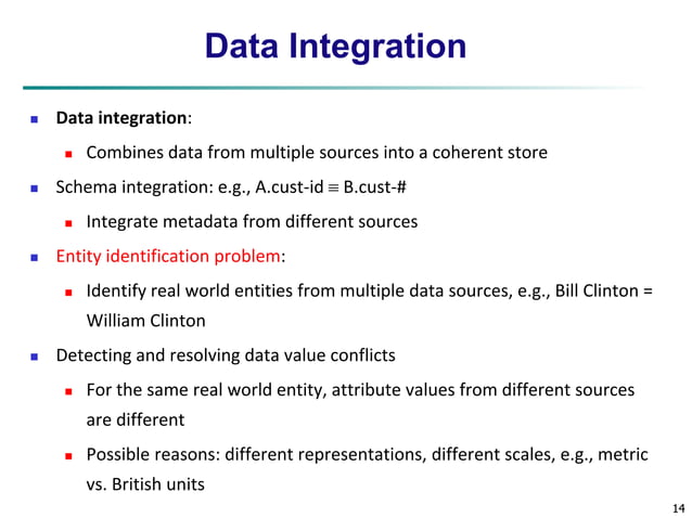 Data Mining Concepts And Techniques 3rd Ed Chapter 3 Preprocessing Ppt