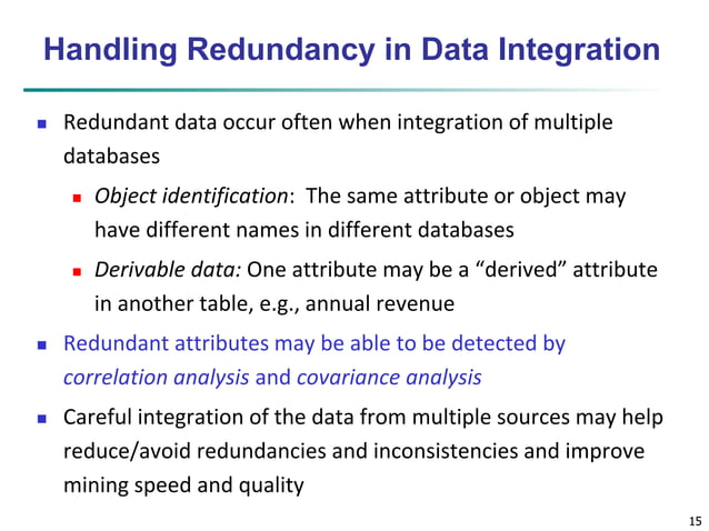 Data Mining Concepts And Techniques 3rd Ed Chapter 3 Preprocessing Ppt