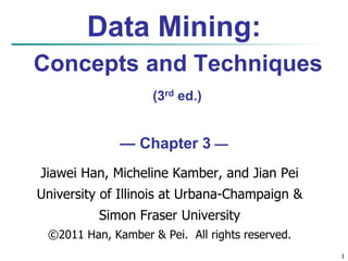 data mining preprocessing notes and pptt | PPT