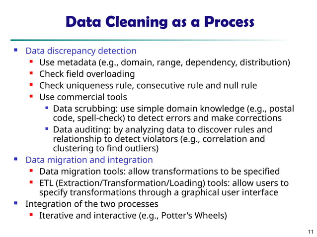 chapter 3 - Preprocessing data mining ppt | PPT