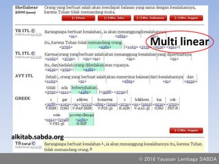 (Bible) Interlinear | PPTX
