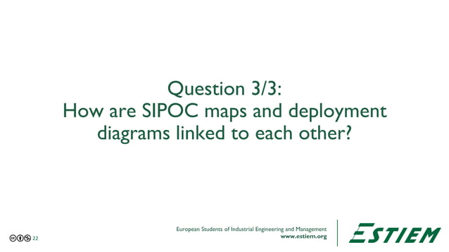 03 - Process mapping & Bottleneck Identification - ESTIEM Lean Six ...