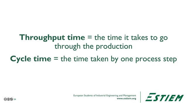 03 - Process mapping & Bottleneck Identification - ESTIEM Lean Six ...