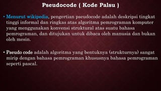 03 pseudocode | PPSX