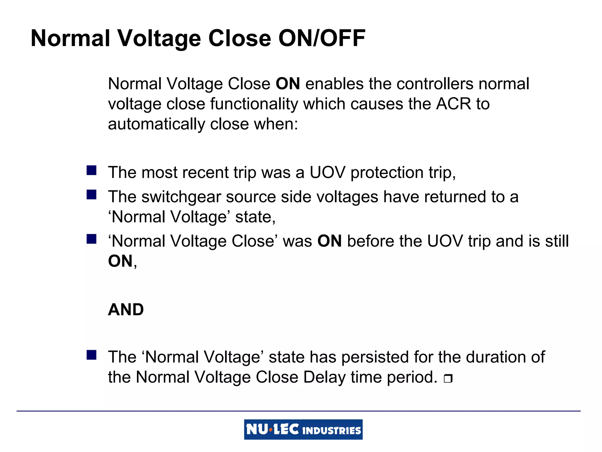 03 ptcc under over voltage protection | PPT