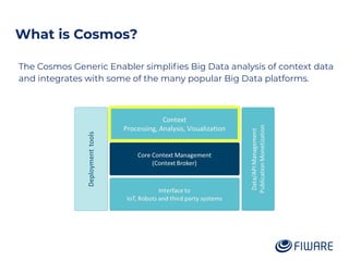 FIWARE Global Summit - Real-time Processing of Historic Context ...
