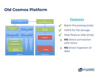 FIWARE Global Summit - Real-time Processing of Historic Context Information using Apache Flink | PDF