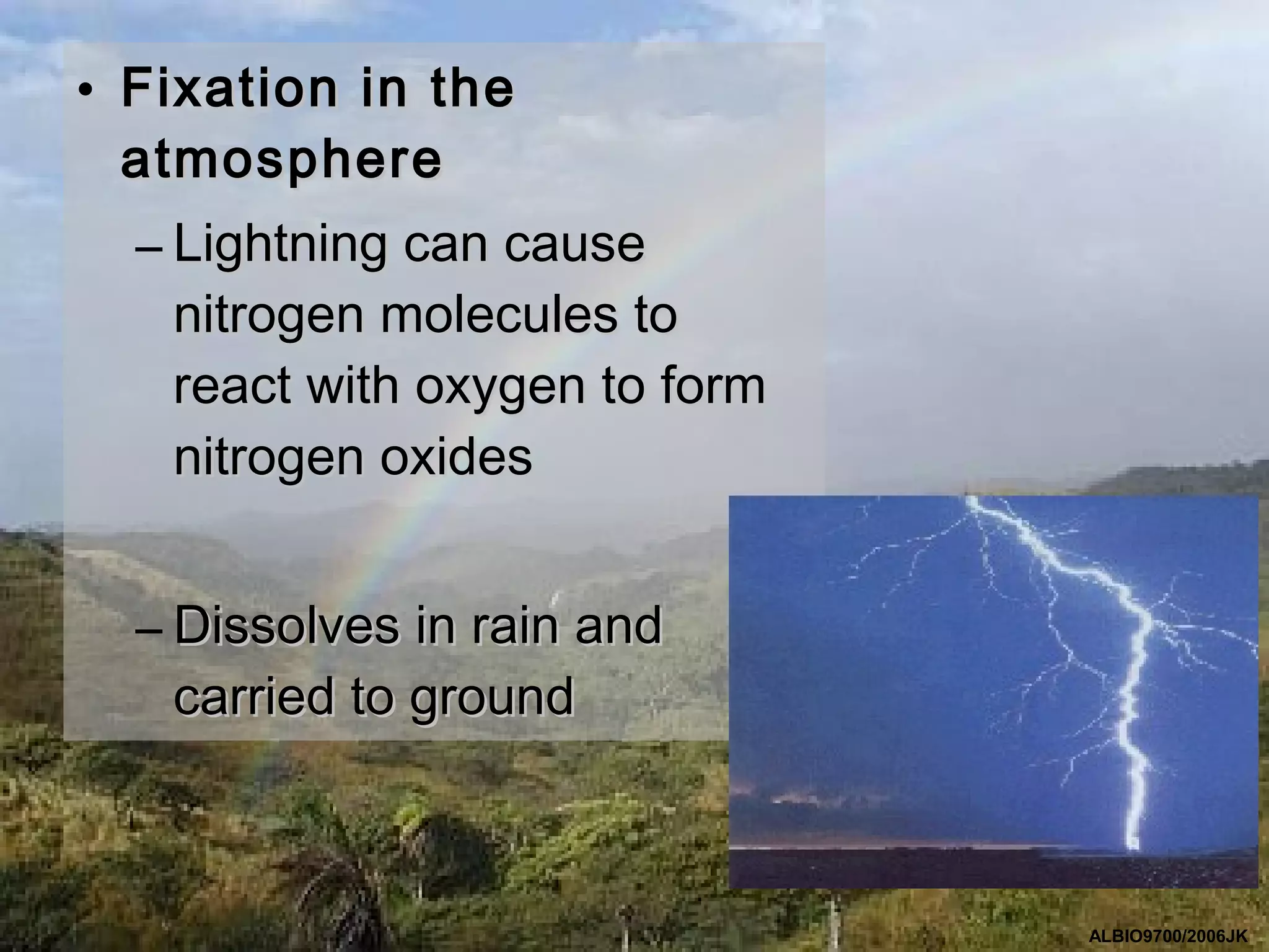 03 Recycling of Nitrogen | PPT