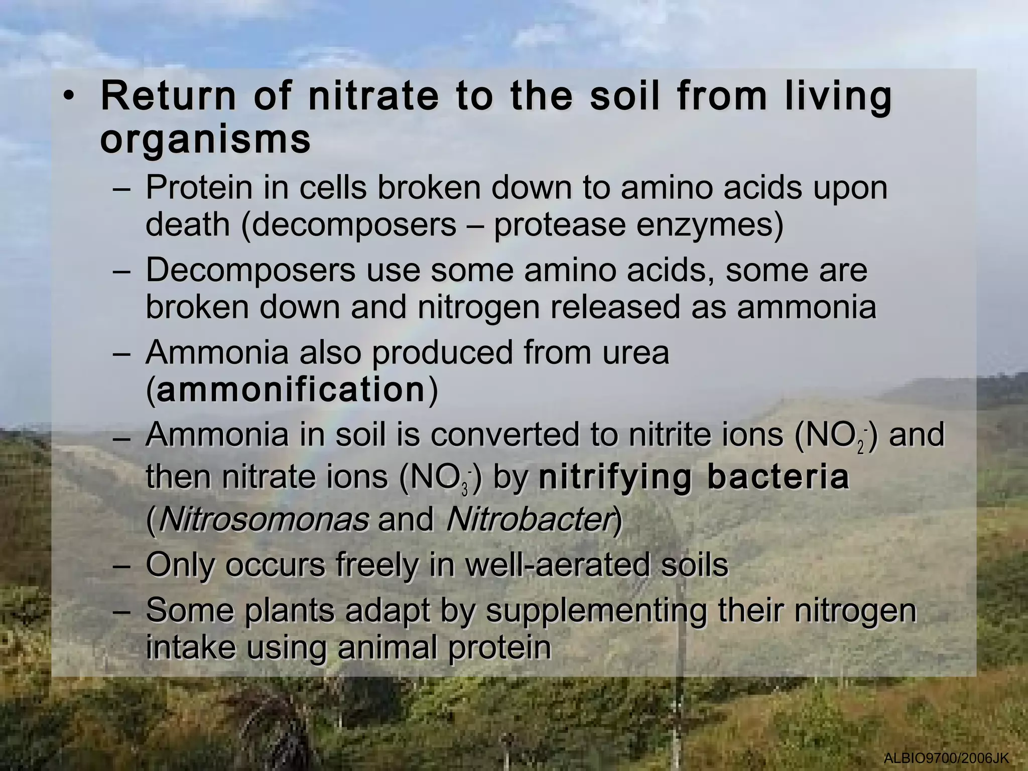 03 Recycling of Nitrogen | PPT