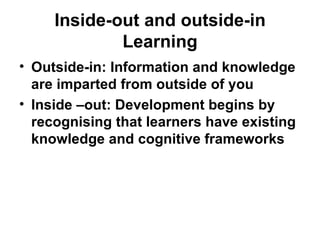 Reinforcing learning | PPT | Education