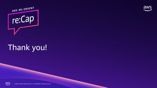 [금융 고객을 위한 re:Invent 2023 re:Cap Event] 03_금융 비즈니스 관점에서 보는 reInvent ...