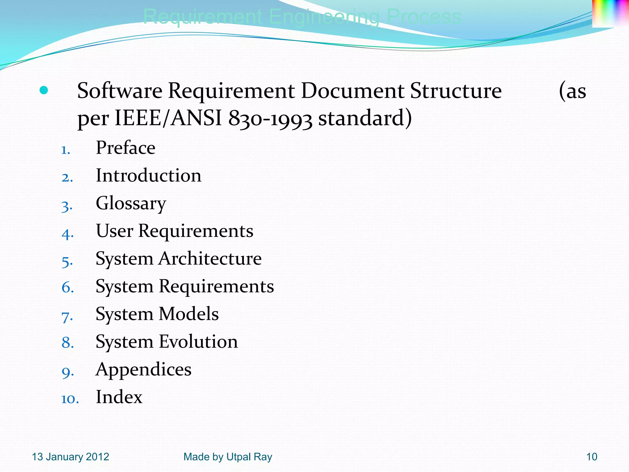 03 requirement engineering_process | PPTX | Operating Systems | Computer Software and Applications