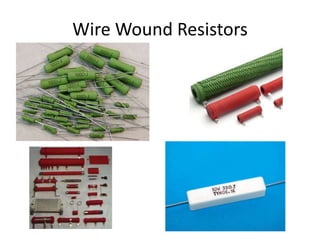03 resistors and color code | PPTX