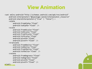 Android App Development - 03 Resources | PPT