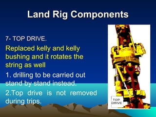 rig types and its components | PPT