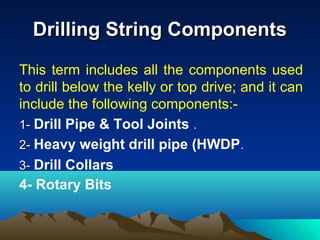 rig types and its components | PPT
