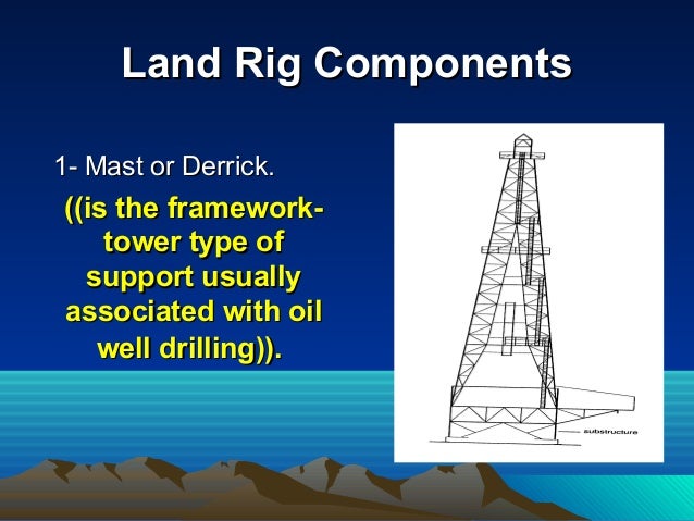 rig types and its components