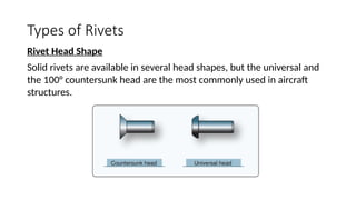 TYPE OF RIVETS USE IN AVIATION/AIRCRAFT.pptx