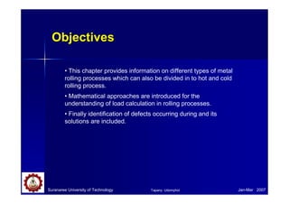 03 rolling of metals | PDF