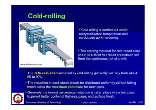 03 rolling of metals | PDF