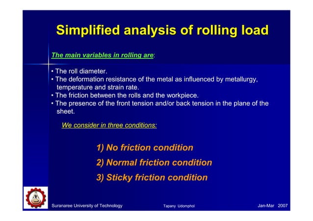 03 rolling of metals | PDF | Physics | Science