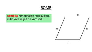 Romb | PPT