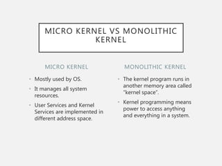Kernel Memory Allocation, Review of Relocation & Program Forms | PPTX