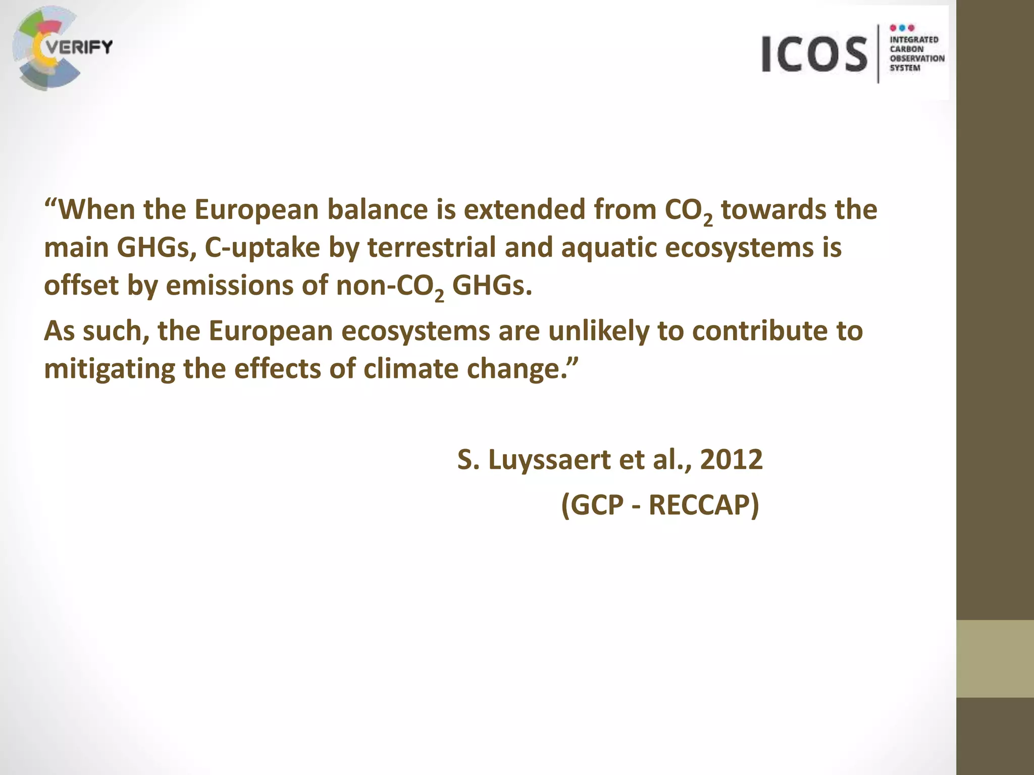 Assessing the full greenhouse gas balance of EU countries and ...