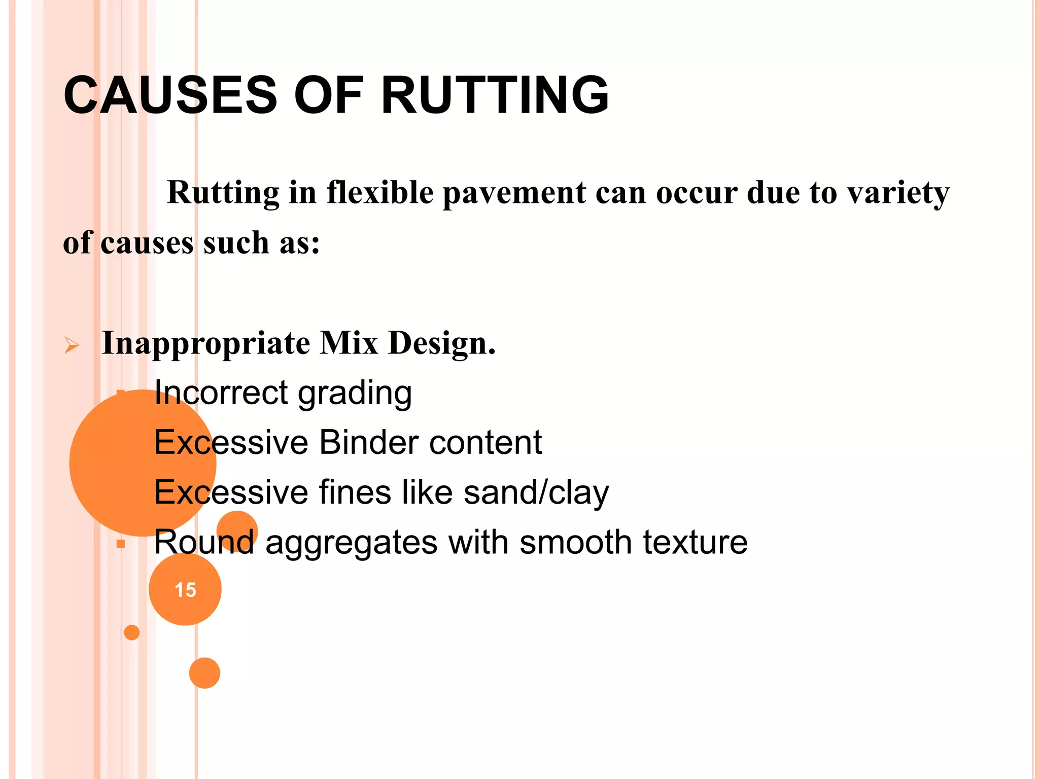 Rutting In Flexible Pavement ppt | PPTX