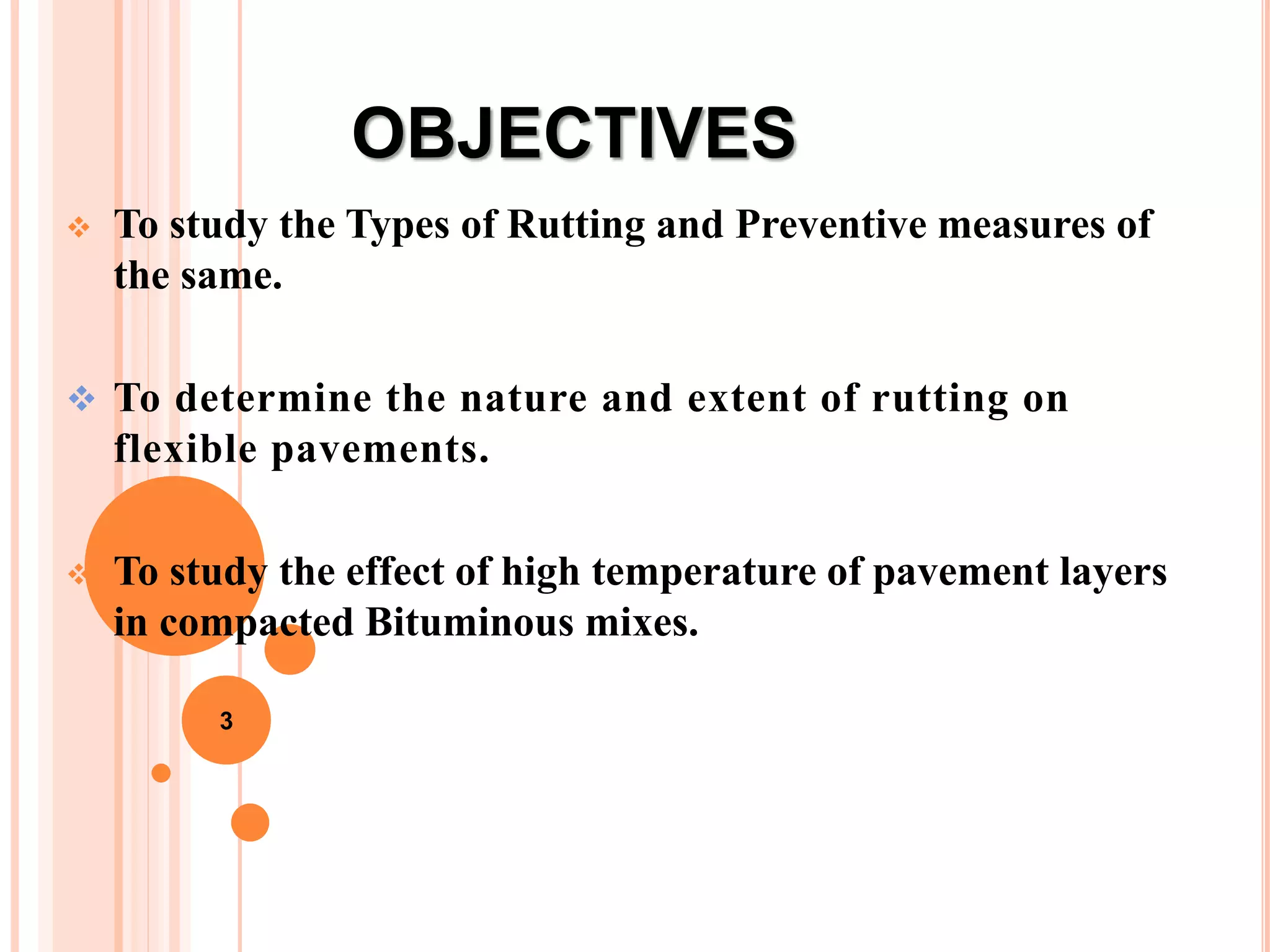 Rutting In Flexible Pavement Ppt Pptx Geology Science