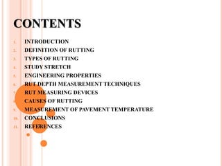 Rutting In Flexible Pavement ppt | PPTX